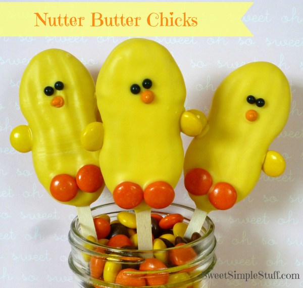 Nutter Butter Chickens | SWEET SIMPLE STUFF