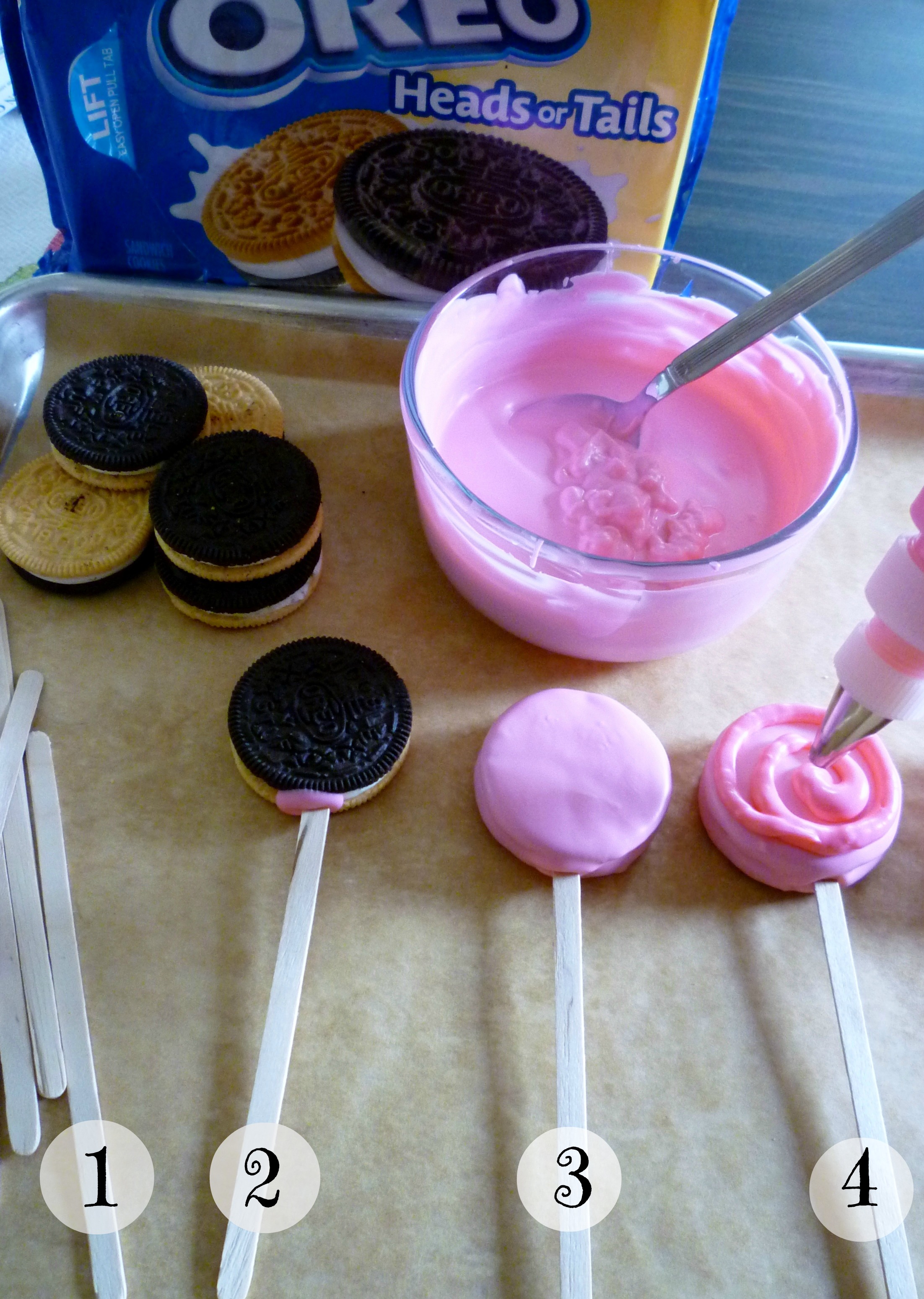 Funky Oreo Flowers | SWEET SIMPLE STUFF