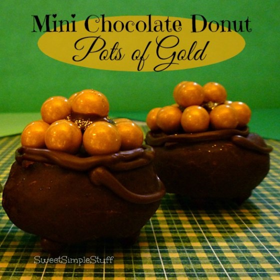 Chocolate Pots of Gold | SWEET SIMPLE STUFF