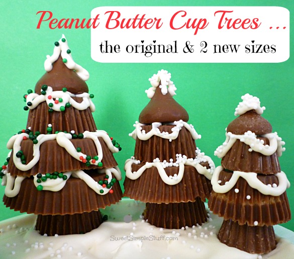 Recipe Peanut Butter Cup Trees Peanut Butter Christmas Trees