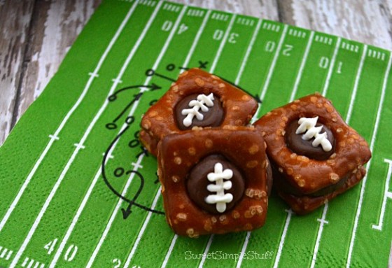 Sweet, Salty and Gooey Footballs | SWEET SIMPLE STUFF